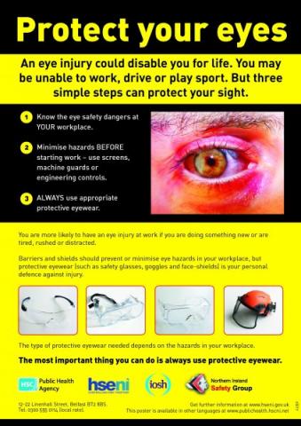 Protect your eyes | HSC Public Health Agency
